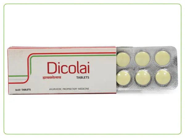 Buy Dicolai Tablet | Ayurvedic Herbal Medicine for Digestion | Ayurchem ...