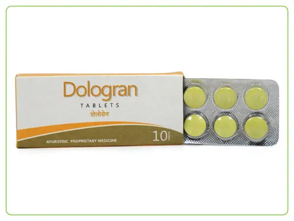 Buy Dologran Tablet | Ayurvedic Herbal Medicine for Nerves | Ayurchem ...