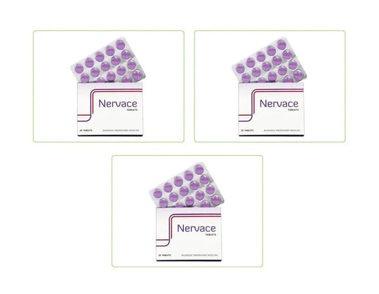 Buy Nervace Tablet | Ayurvedic Herbal Medicine for Nerves | Ayurchem ...