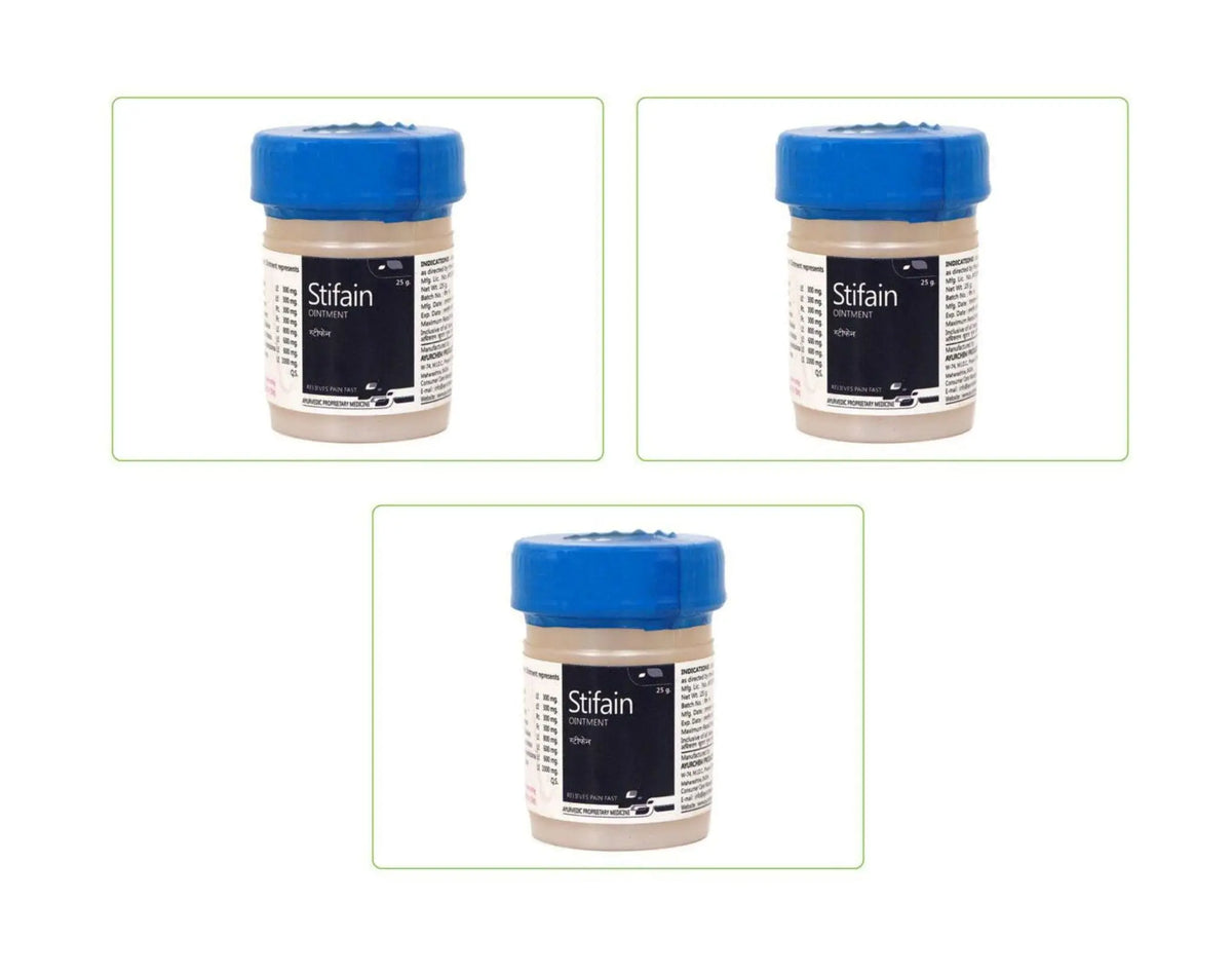 Buy Stifain Ointment | Ayurvedic Herbal Medicine for Joint Pain ...